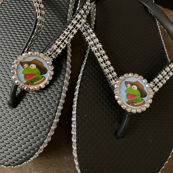Shoes | Kermit The Frog Flip Flops | Poshmark